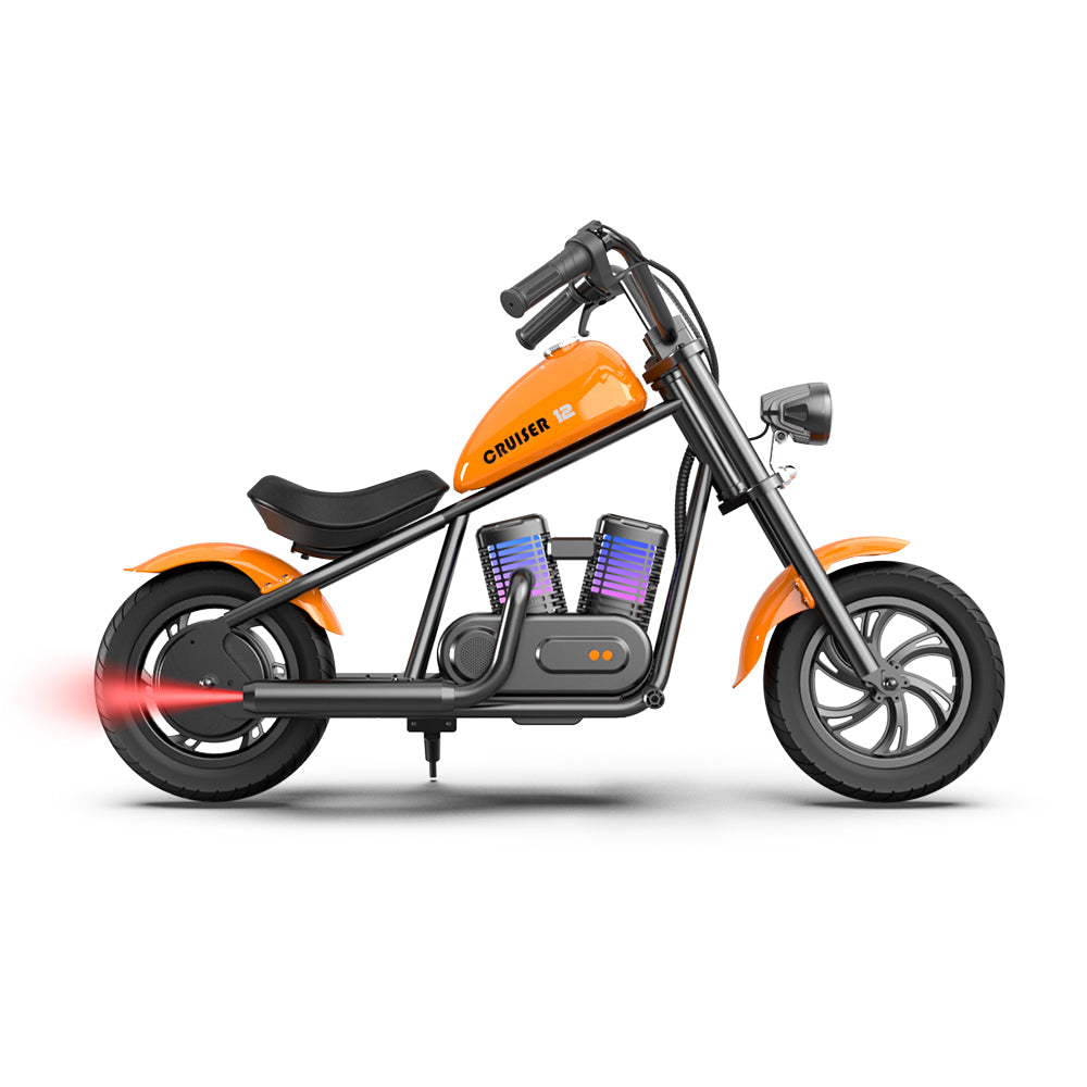 Mini Motorcycle Electric Bike with Bluetooth Speaker and LED Lights fo ...